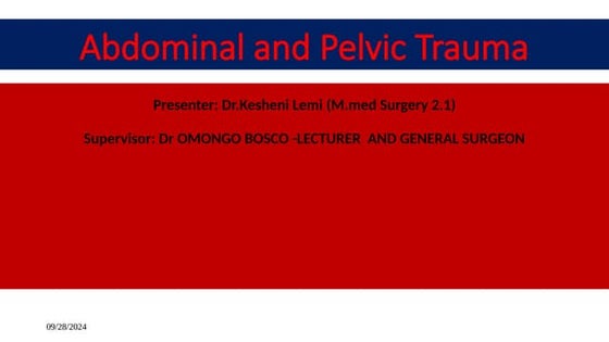 traumatic brain injury and Abdominal Injuries.pptx