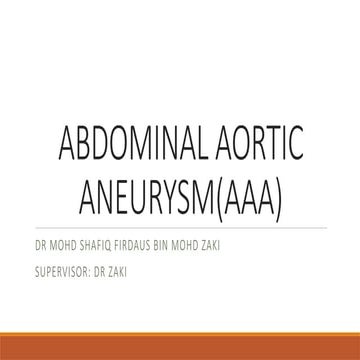 NEW ABDOMINAL AORTIC ANEURYSM(AAA).pptx