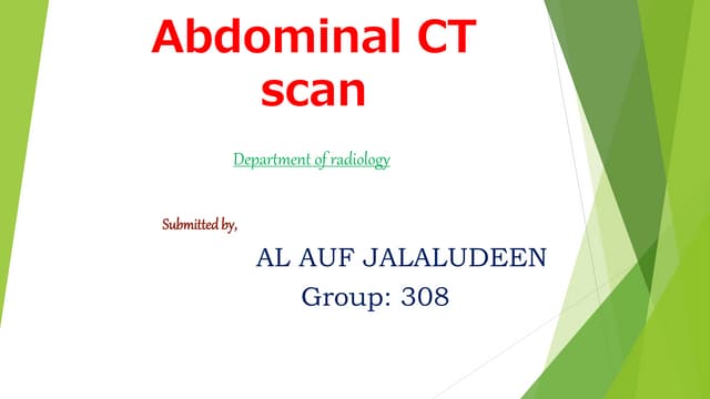 Statim healthcare CT Scan Sample Reports | PDF