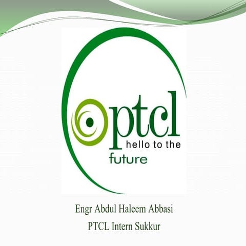 PTCL Mid Year Internship Presentation | PPT