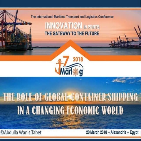 THE ROLE OF GLOBAL CONTAINER SHIPPING 2018 | PDF