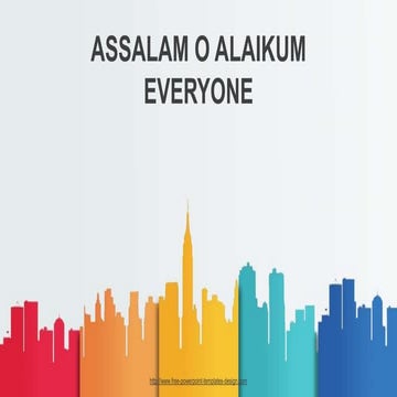 Introductory presentation of graduate trainee | PPTX