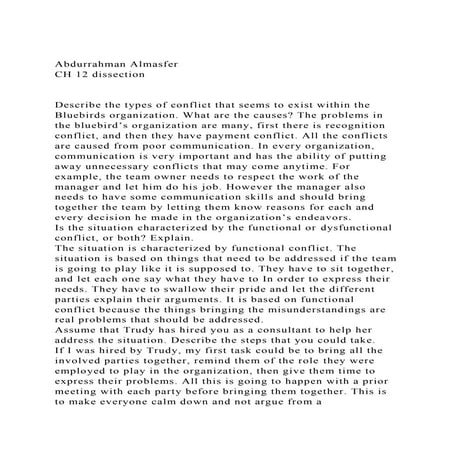 Abdurrahman Almasferch 12 Dissection Describe The Types Ofdocx 6253
