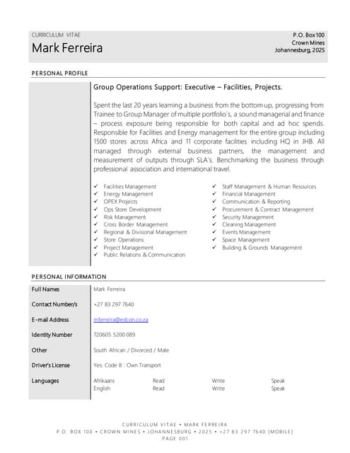 Karla Resnik Curriculum Vitae | PDF