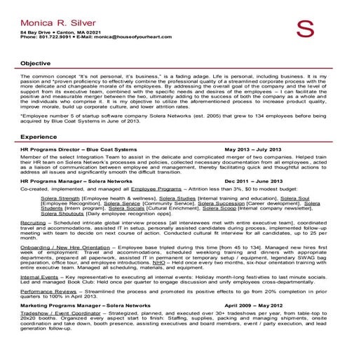 Monica Rai Silver - Resume | DOCX