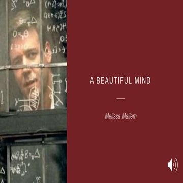 A Beautiful Mind Diagnosis | PPTX