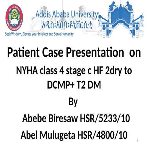 Abebe and Abel em case presentation.pptx | Free Download