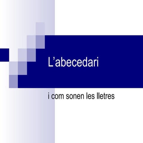 Abecedari | PPT