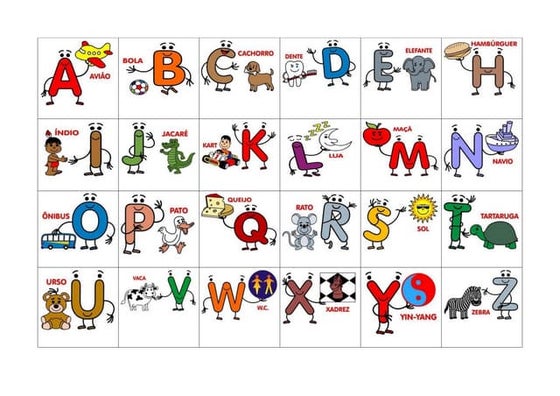 Abecedario Den ingles | DOCX