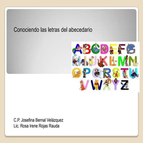 Abecedario | PPTX