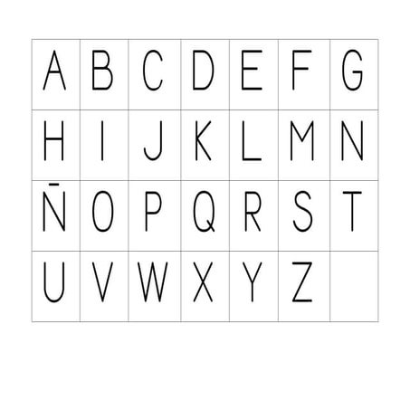 Abecedarios varias letras | PPT