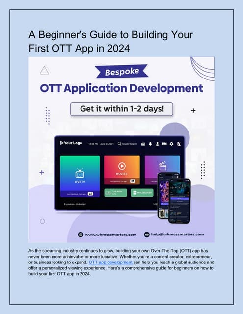 Vital Strategies For OTT App Development.pdf