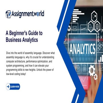A Beginner's Guide to Business Analytics for business analytics assignment help (1).pdf