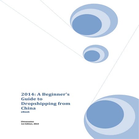 A Beginner's Guide to Dropshipping from China | PDF | Retail Industry ...