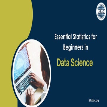 Essential Statistics for Beginners in Data Science | PDF