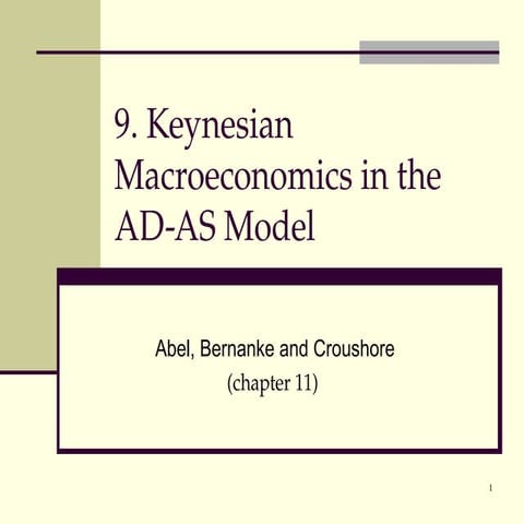 Macroeconomics by Abel Crousher Chapter 11.pptx. | PPT
