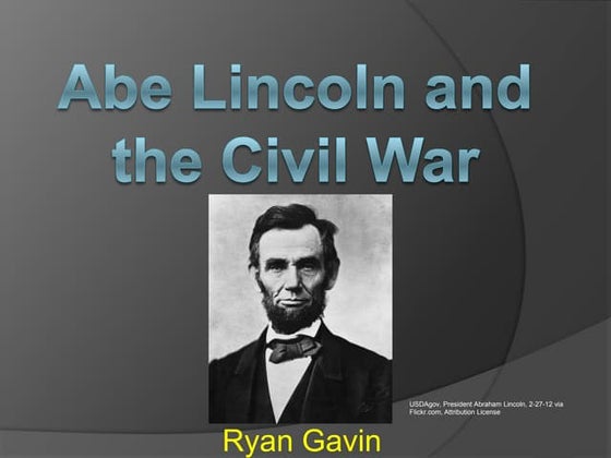 Abraham lincoln | PPTX