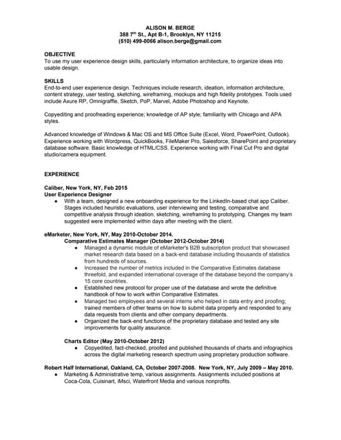 Sandy resume | PDF
