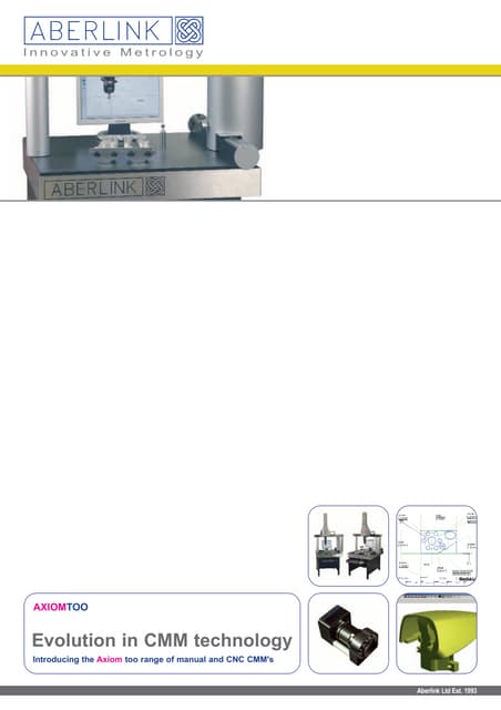 Maquina de medicion por coordenadas Aberlink zenith too | PDF