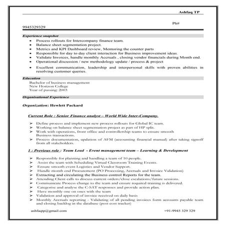 Ashfaq resume o | PDF