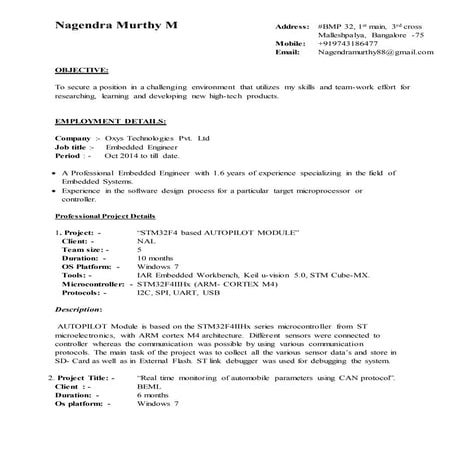 Amrut_Resume | DOC