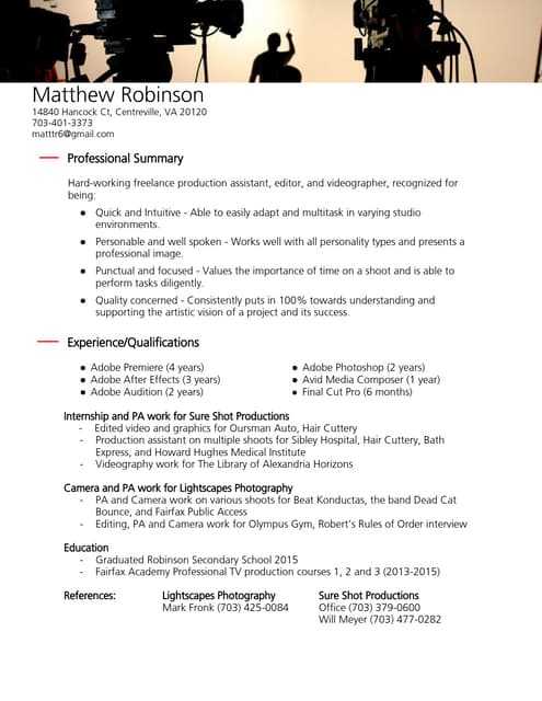 Austin Boe Resume | PDF