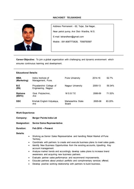 Anurag Kapoor Resume | PDF