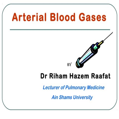 Arterial Blood Gas and Acid Base Balance | PPT | Lung and Respiratory ...