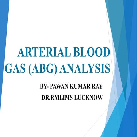 Arterial Blood Gas Results