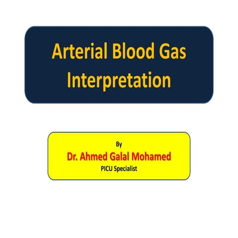 ABG interpretation | PPT