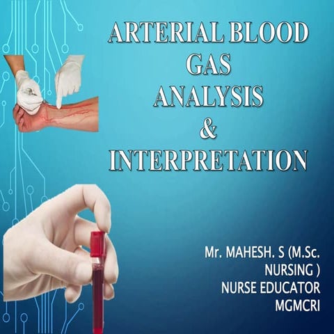Rapid clinical interpretation of ABG | PPTX