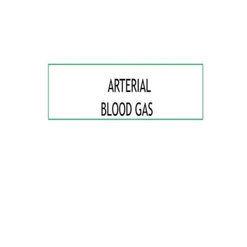 arterial blood extraction and interpretation.pptx | Lung and ...