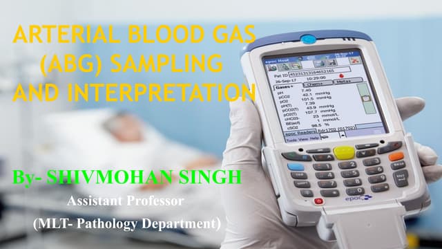 ABG Analysis ppt | PPTX