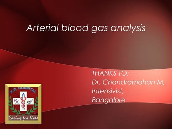 Arterial Blood Bas (ABG) Procedure and Interpretation | PPT | First Aid ...