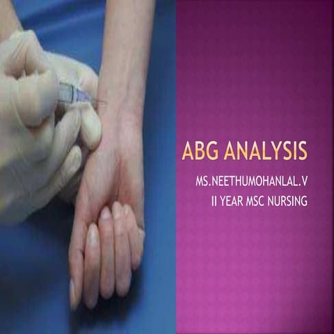Abg analysis | PPTX