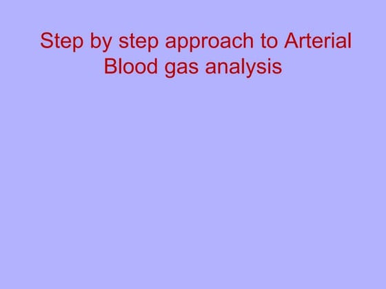 Understanding Abgs And Spirometry ABG Interpretation | A Guide To