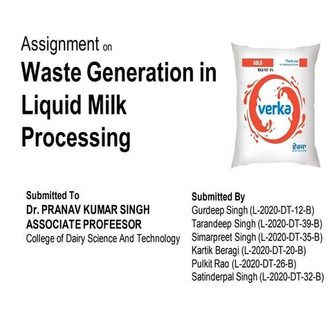 Waste generation in liquid milk processing.pdf
