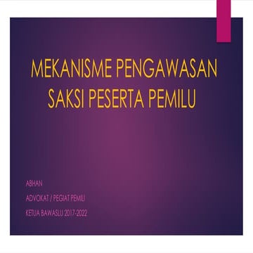 Abhan - Materi TOT Saksi saksi saksi .pptx