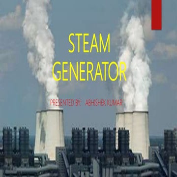 steam generator | PPTX