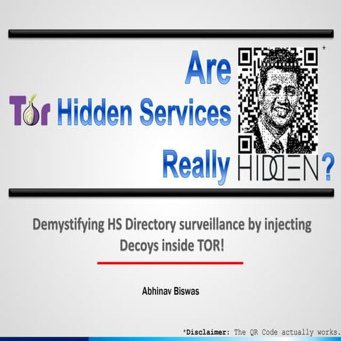 Are TOR Hidden Services really hidden? Demystifying HS Directory ...