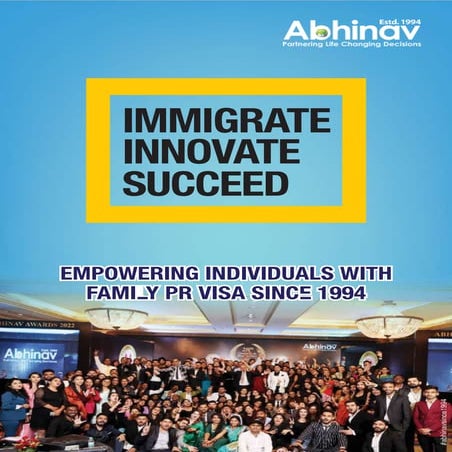 Abhinav is the perfect companion for your Family PR Visa | PPTX