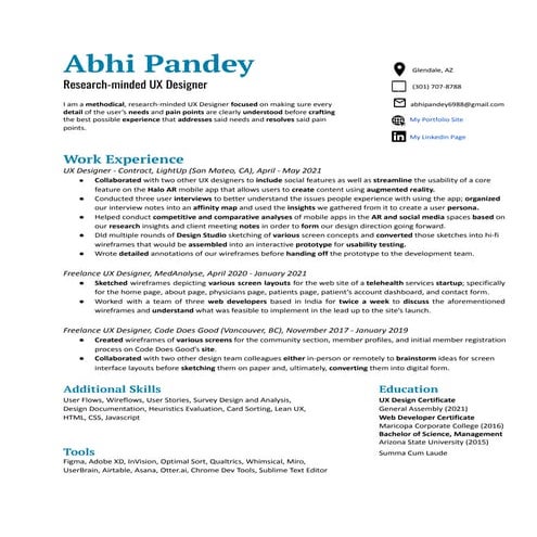 Abhi pandey ga resume(01) (5) | PDF