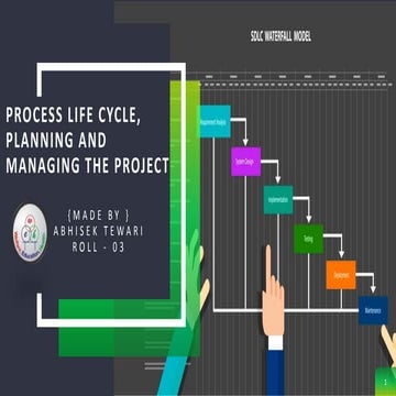 what is waterfall model ppt | PPTX