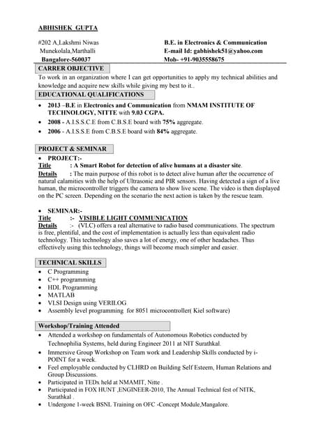 janath tele resume | PDF | Technology & Computing