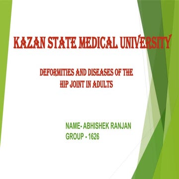ABHISHEK RANJAN HIP DISEASE IN ADULT.pptx