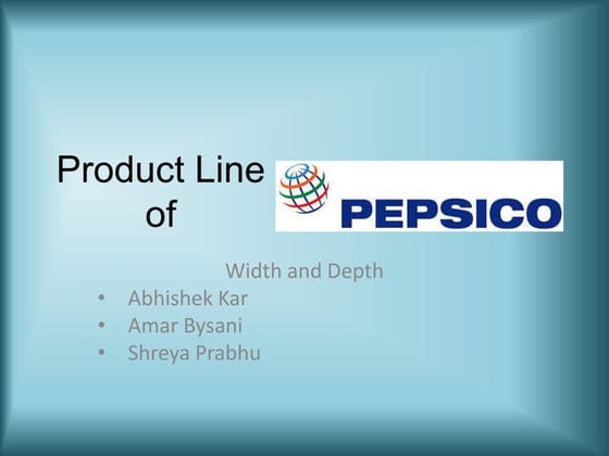 Presentation of product mix depth,length,width and consistency | PPTX ...