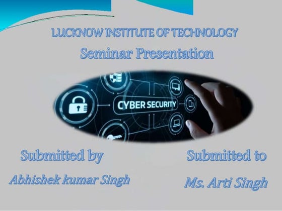 Introduction-to-Cyber-Security presentation.pdf | Information and Network Security | Computing