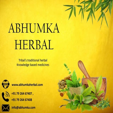 Ayurvedic medicine Herbal Products | PDF
