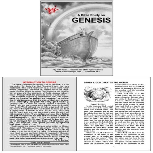 A bible study on genesis english | PDF