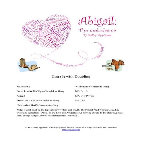 Abigail the melodrama script | PDF